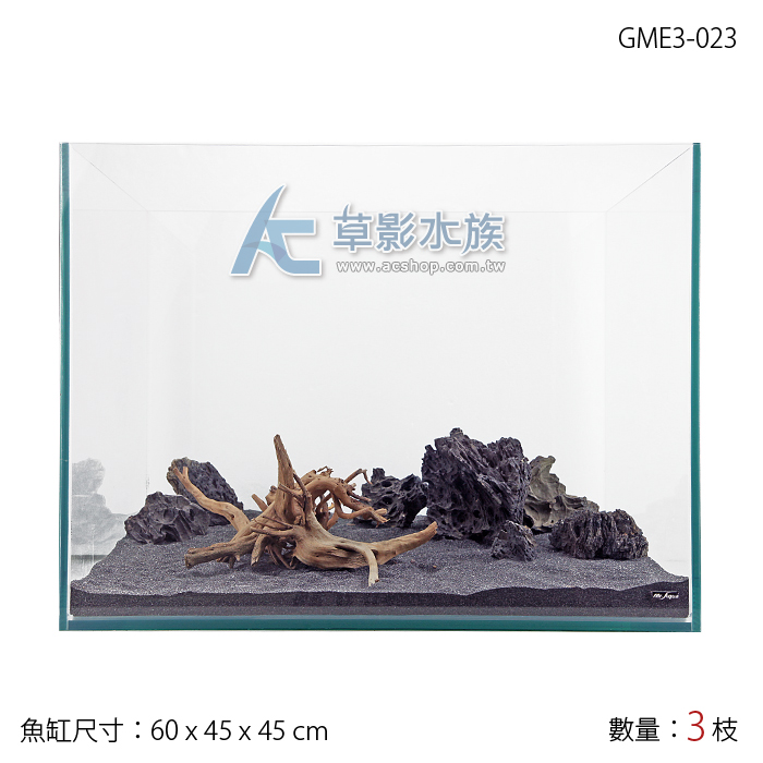 金陵木 GME3-023_天然沉木_造景裝飾_用品販售_AC草影水族 【水草，水晶蝦，水族用品專賣店】